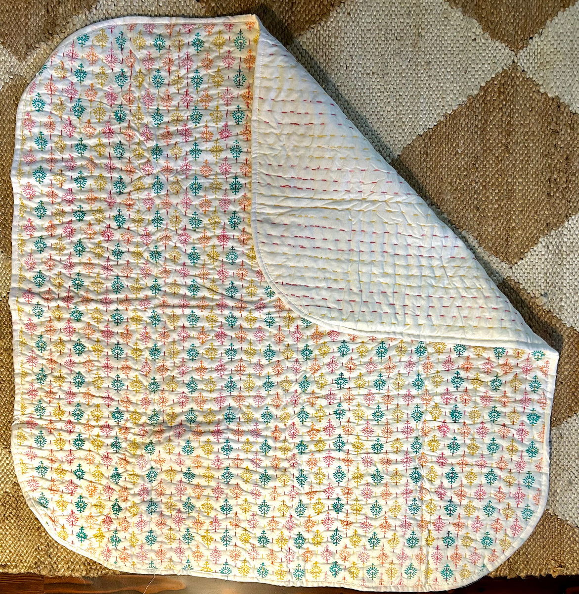 Tanglewood Baby Blanket – Blue and Weil